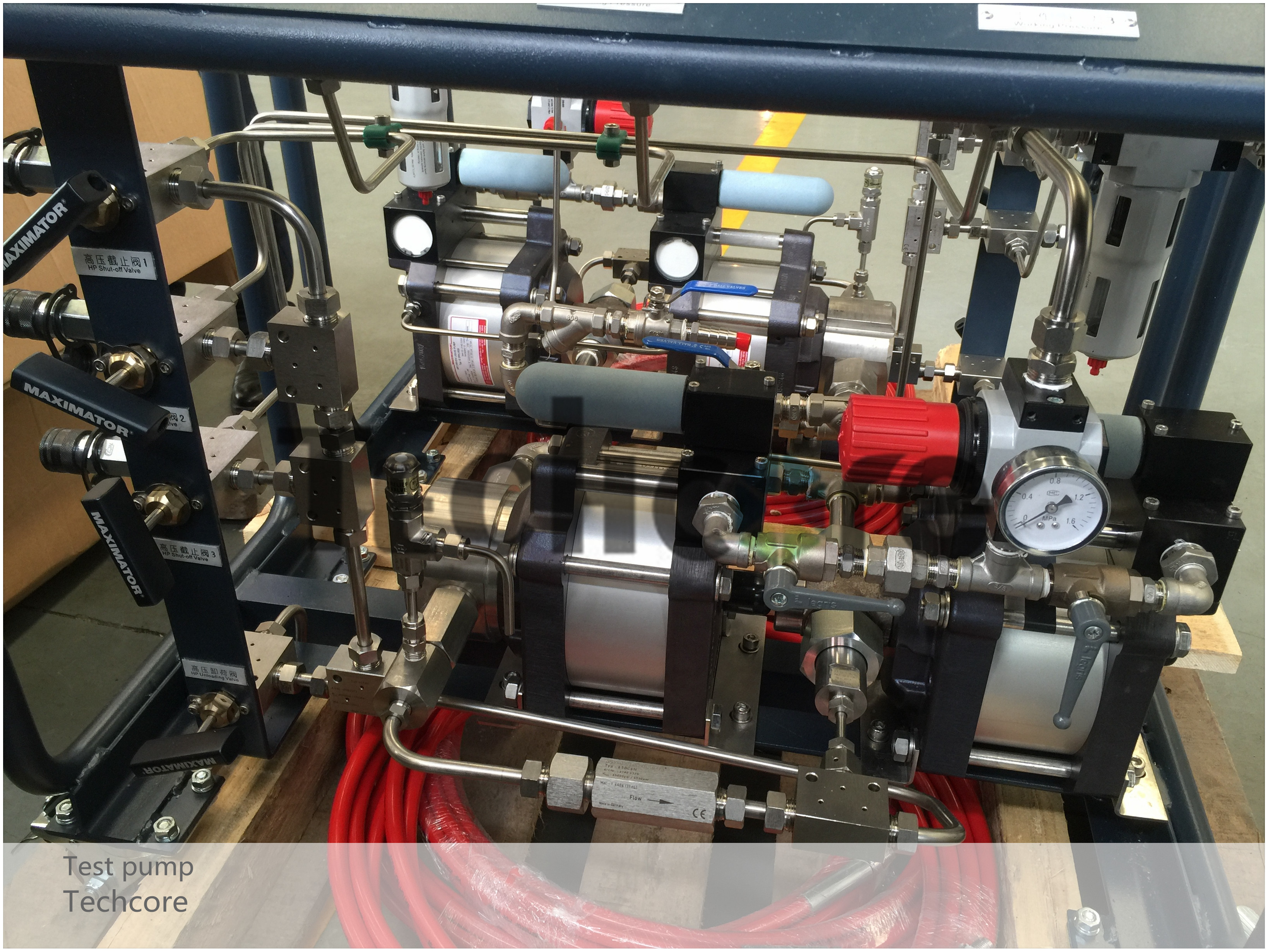 Dst Drill Stem Test Pump System High Pressure Test Power Station Two Stage