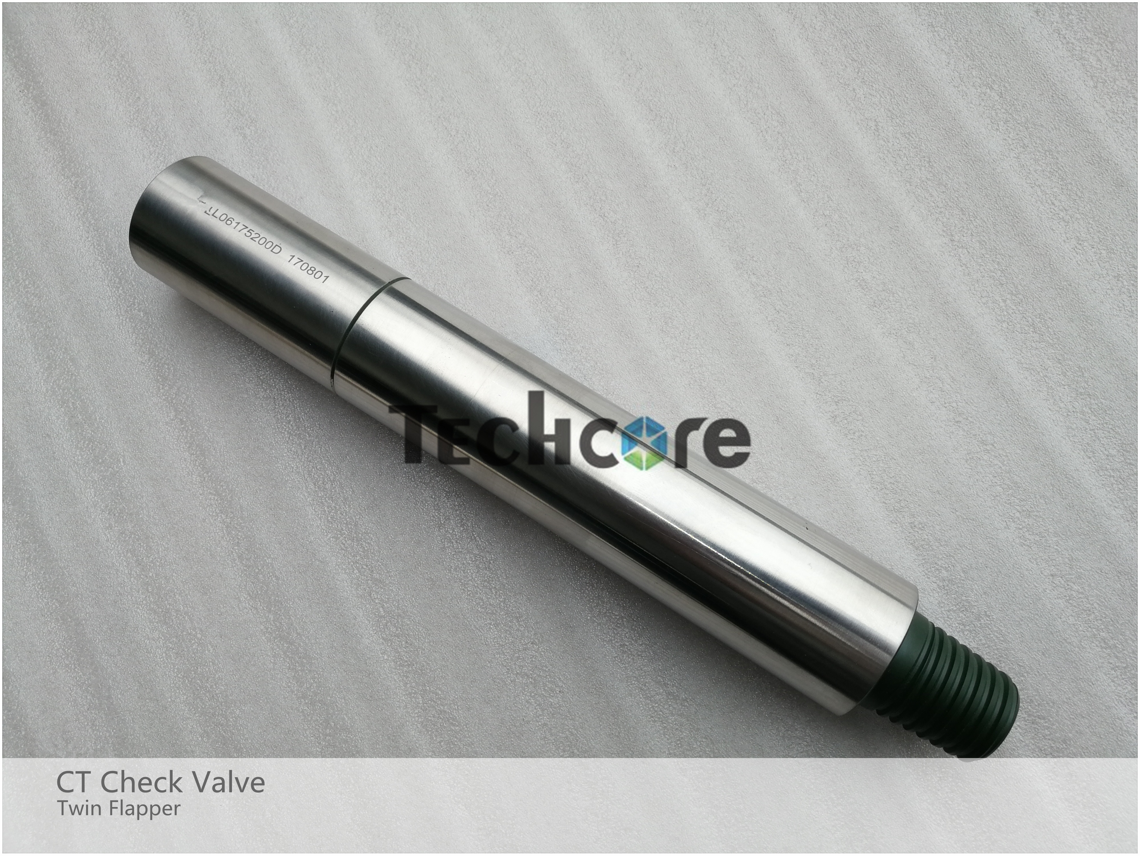 Coiled Tubing Twin Flapper Check Valve Alloy Steel H2S Service 2 7/8 ...