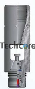 API Oil Well Casing Perforation Sand proof Mechanical Firing Head Of ...
