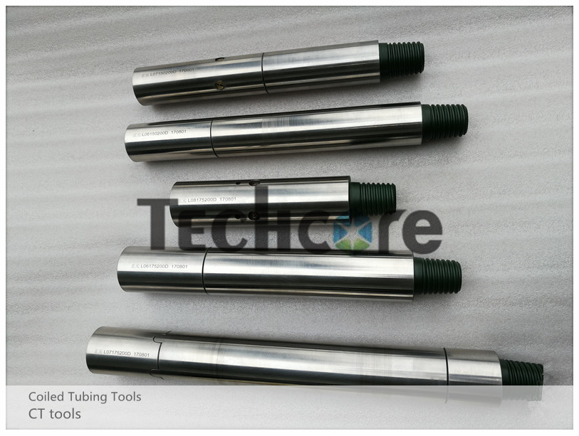 5000 Psi Coiled Tubing Tools Internal Slip Connector Slim Hole Dimple ...