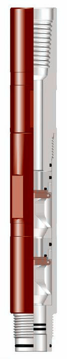 Coiled Tubing Twin Flapper Check Valve Alloy Steel H2S Service 2 7/8 ...