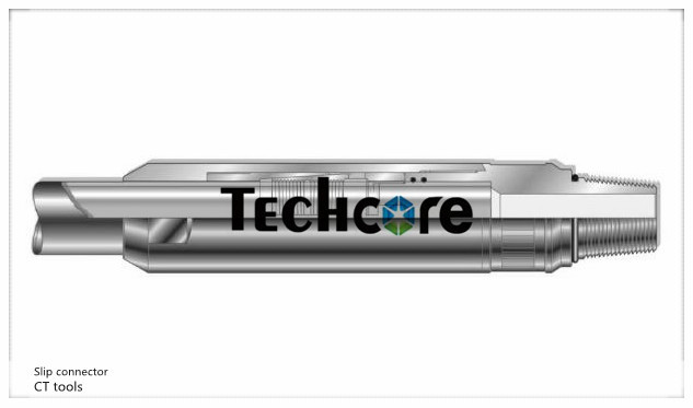 Alloy Steel Coiled Tubing Services / External Slip Dimple Connector ...